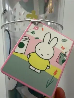 Starbucks | Dining | Nwt Starbucks X Miffy 226 Collab Clear Cold Cup ...